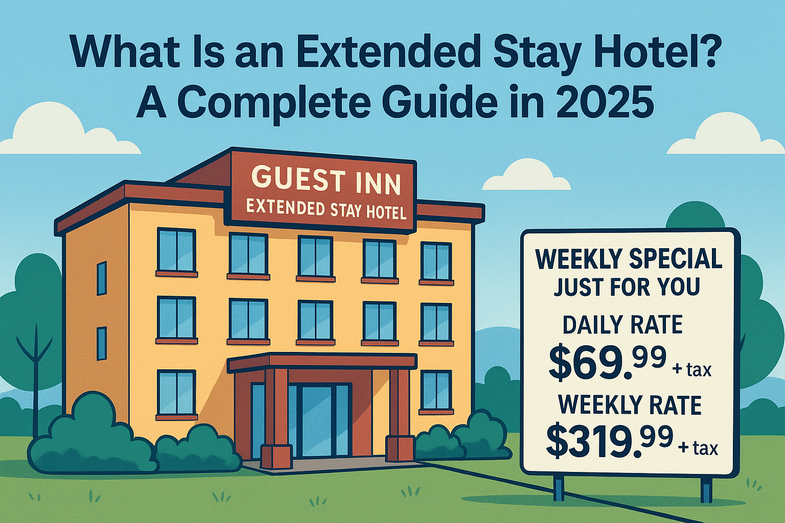 What Is an Extended Stay Hotel? Complete 2025 Guide